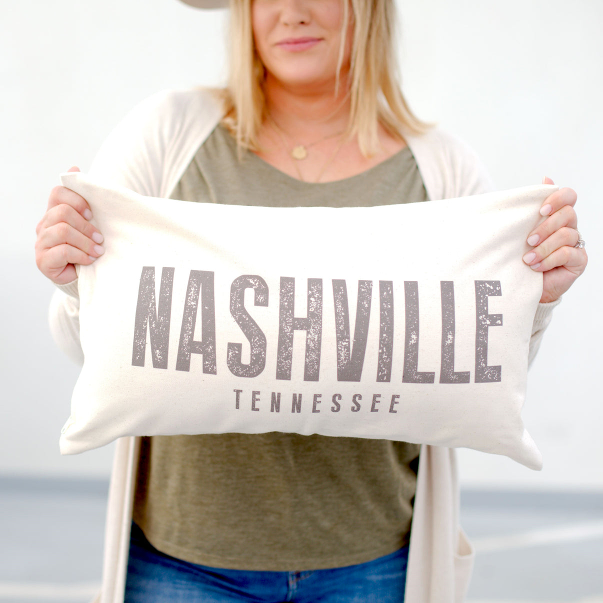 Nashville Tennessee Pillow – 615 Collection