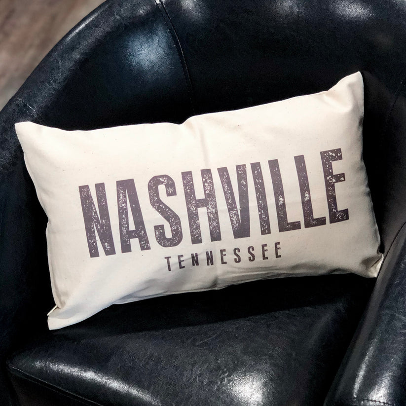 Nashville Tennessee Pillow – 615 Collection